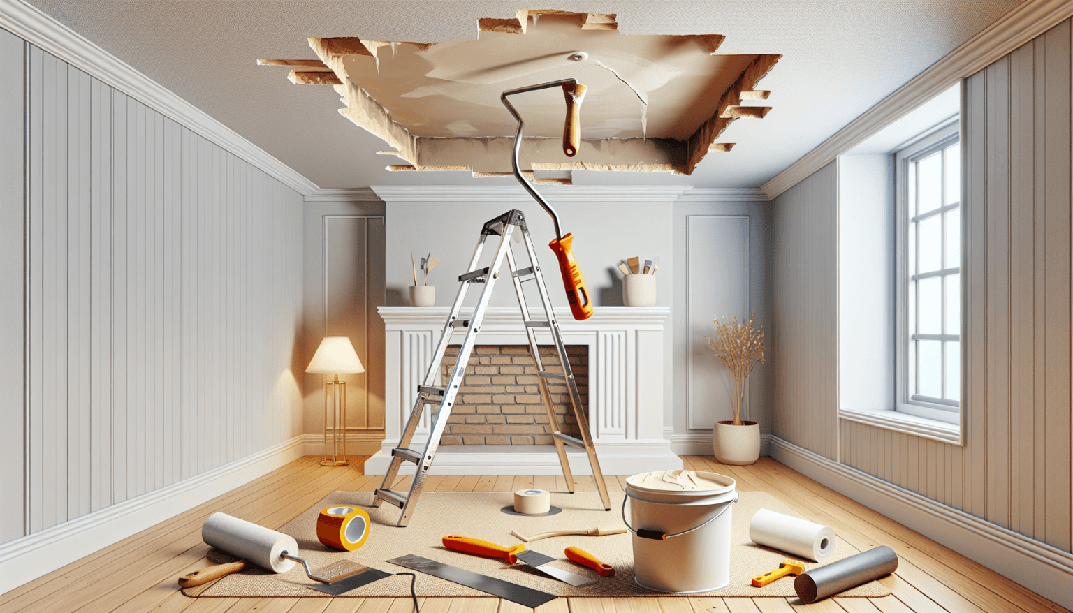 How to Fix Ceiling Drywall: A Step-by-Step Manual - Utah Drywall & Repair
