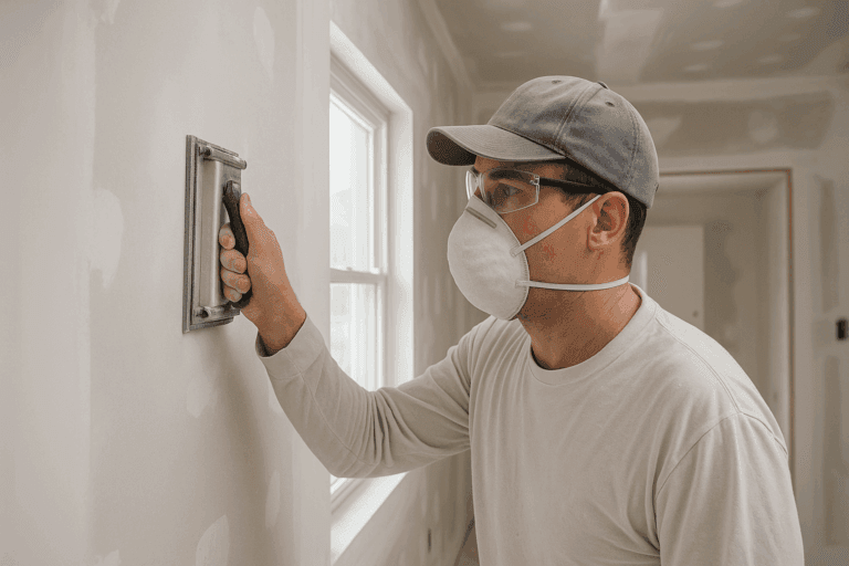Top Mistakes to Avoid While Sanding Drywall - Utah Drywall & Repair